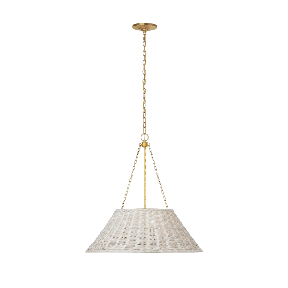 Corinne 24" Woven Hanging Shade – Acres Market & Interiors