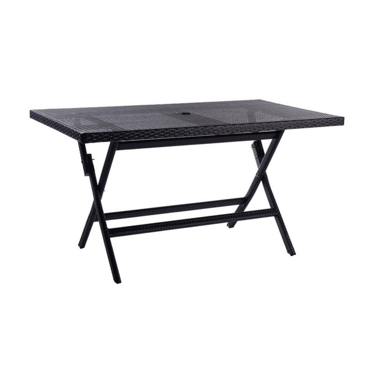 Fairmont Folding Table - Black – Acres Market & Interiors