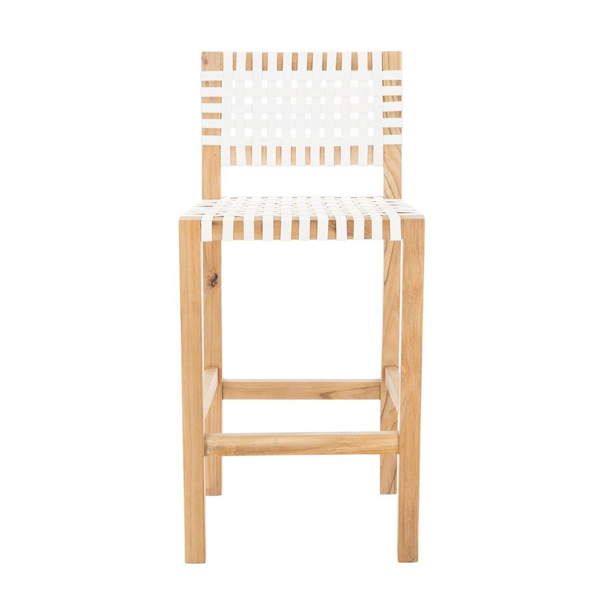 Kara Counter Stool - White – Acres Market & Interiors
